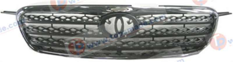 China TOYOTA COROLLA 2001-2007 FRONT BUMPER CHROME GRILLE manufacturers ...